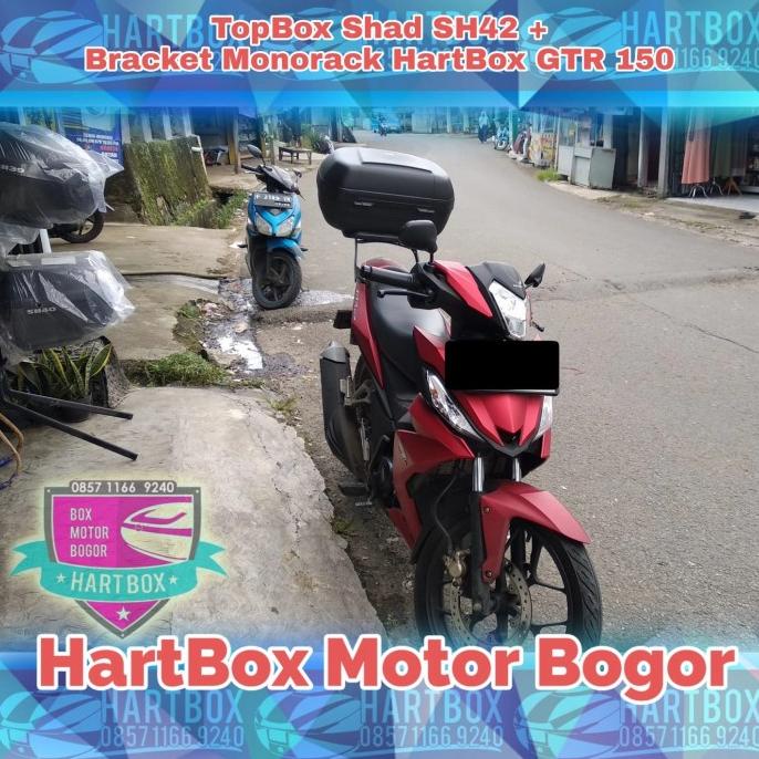 Jual Paket Box Motor Shad Sh42 Honda Supra Gtr 150 SH 42 bagasi motor ...