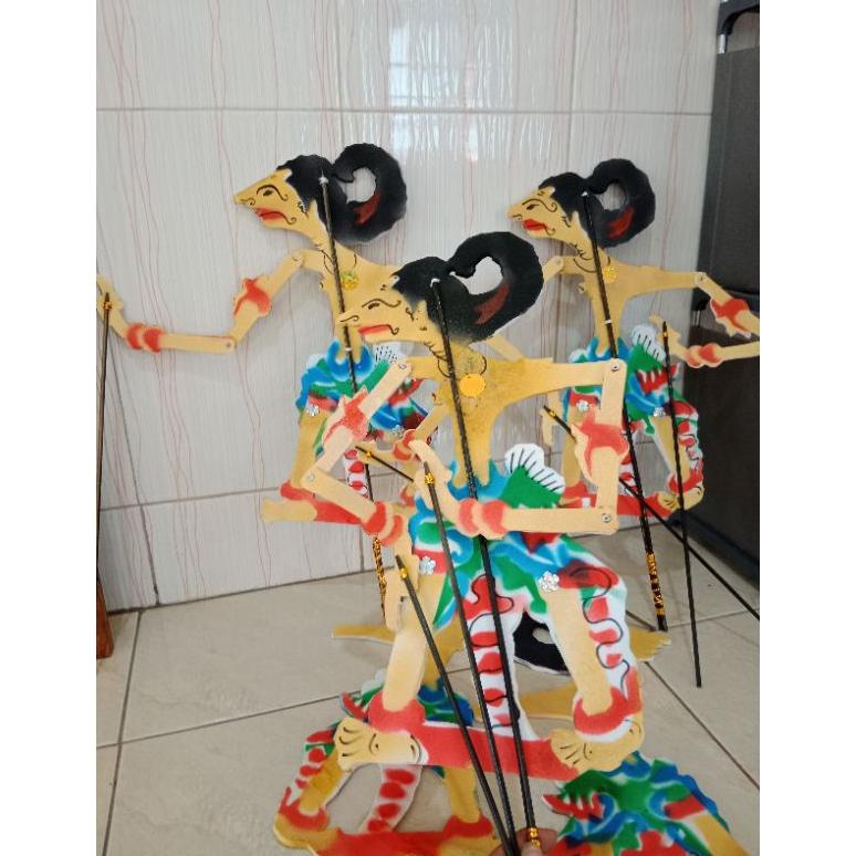 Jual LEBIH MURAH WAYANG KULIT AESTHETIC WAYANG BERWARNA BOLAK BALIK ...