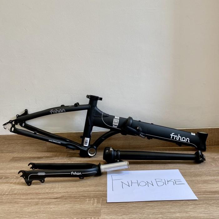 Jual Fnhon Blast Frame Set Discbrake 20 Inch Frame + Fork 059 | Shopee ...