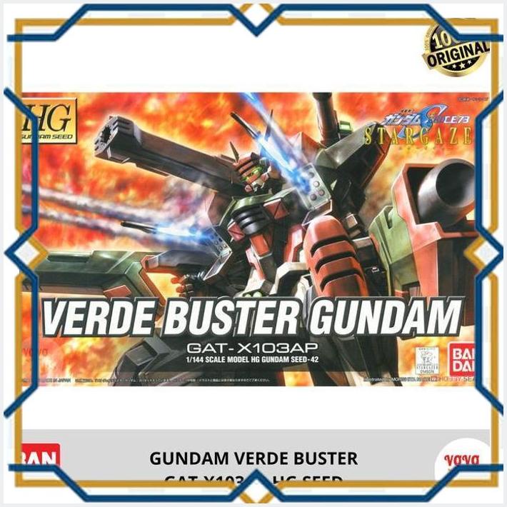 Jual [VVT] BANDAI HG GUNDAM SEED 1/144 VERDE BUSTER GAT X103AP | Shopee ...