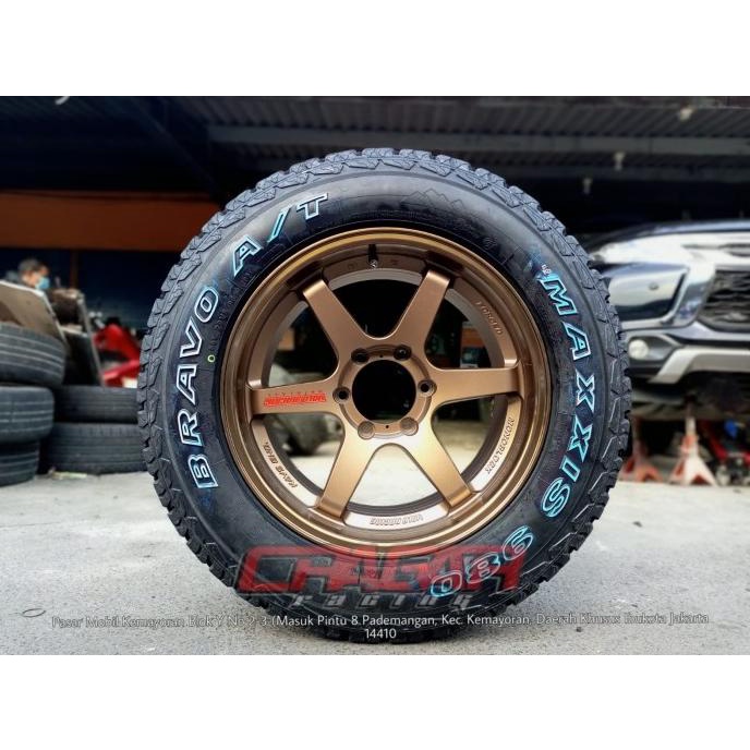Jual PAKET VELG MOBIL PAJERO FORTUNER VELG TE37 RING 18 PLUS BAN MAXXIS | Shopee Indonesia