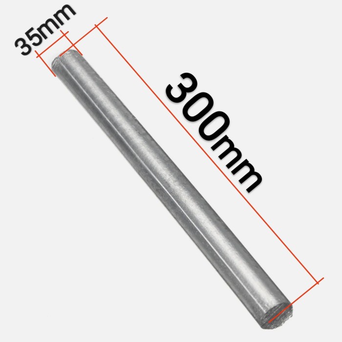 Jual Zinc Anode Rod Elektroda Batang Zinc Seng | Shopee Indonesia