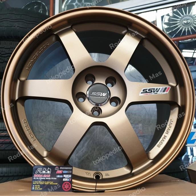 Jual Velg SSW S202 (TE37) Thailand R18inch pcd5x100 (Avanza,Xenia,Veloz) | Shopee Indonesia