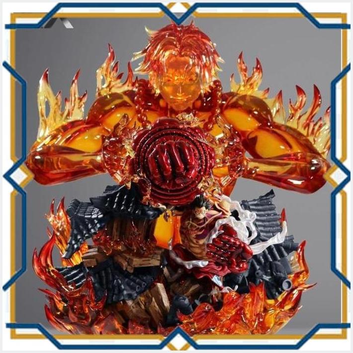 Jual LX STUDIO ONE PIECE GUARDIAN ACE GEAR 4 MONKEY D LUFFY RESIN ...