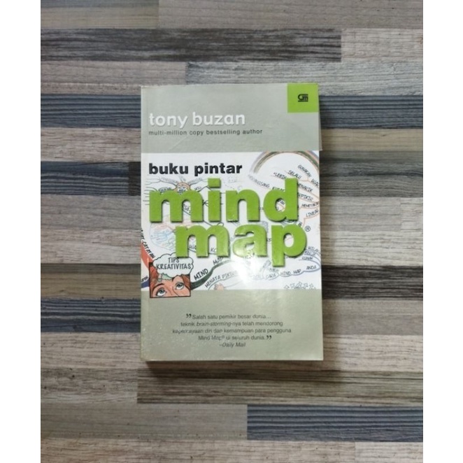 Jual BUKU PINTAR MIND MAP TONY BUZAN (ORIGINAL) | Shopee Indonesia