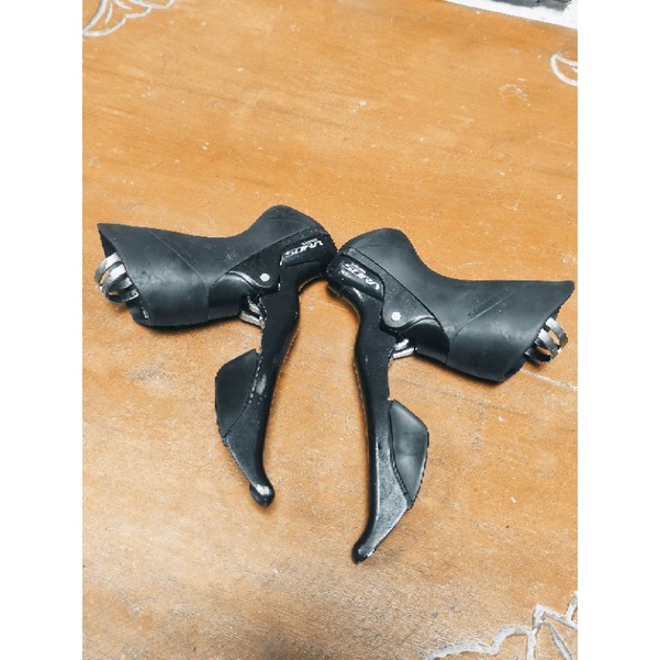 Jual sepasang brifter shimano sora r3000 2x9 speed normal siap pakai ...