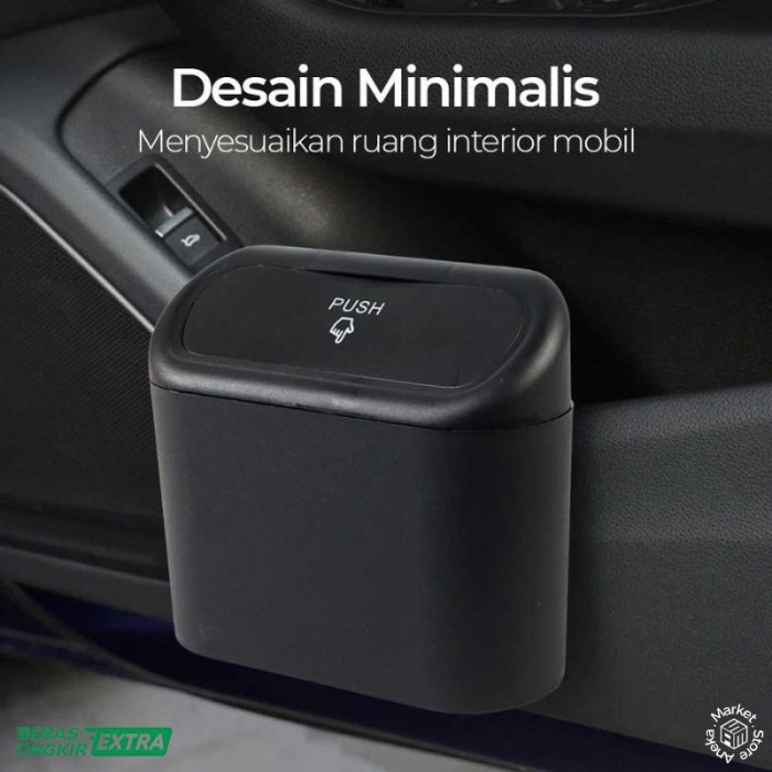 Jual kode07 Tempat Sampah Mobil Pintu Samping Car Trash Bin Pressing ...