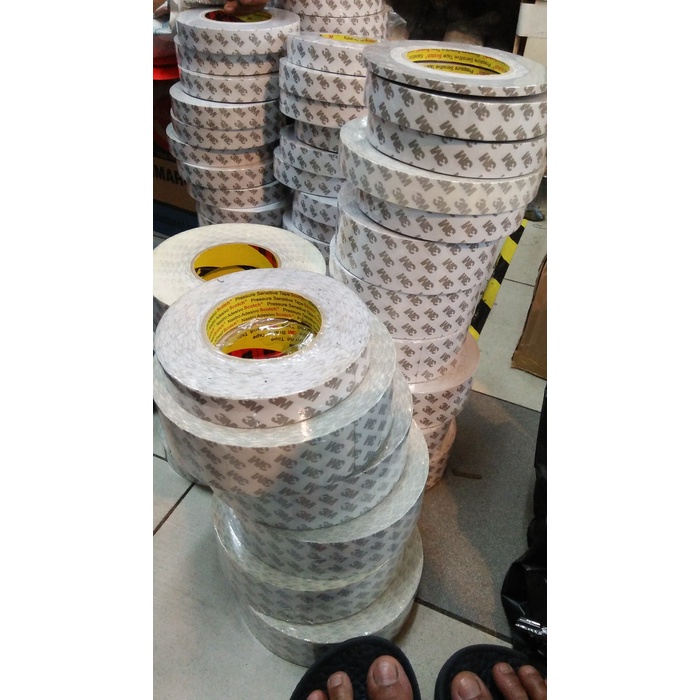 Jual New 3M Doubel Side 9075 10 Mm X 50 Mtr Doubel Tape Tissue | Shopee ...