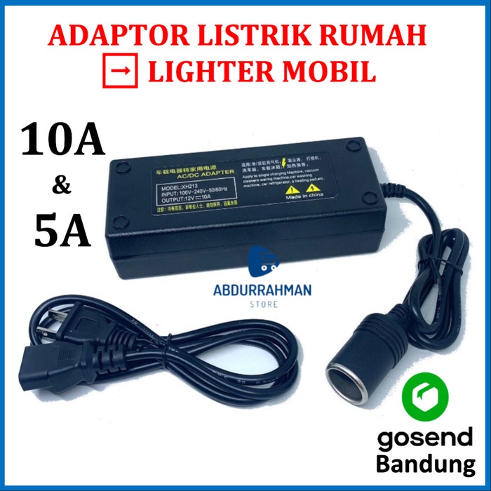 Jual Guid Adaptor Adapter Lighter Konverter Converter Listrik 220V Ac ...