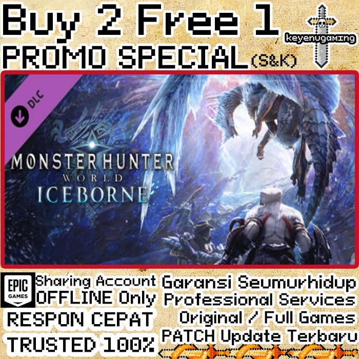 Jual Monster Hunter World: Iceborne Master Edition Digital Deluxe PC | Shopee Indonesia