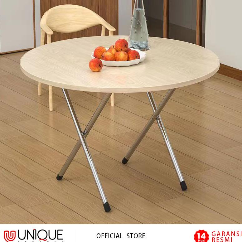 Jual Flash Sale Meja Lipat Meja Bulat Portable Meja Makan Aesthetic ...
