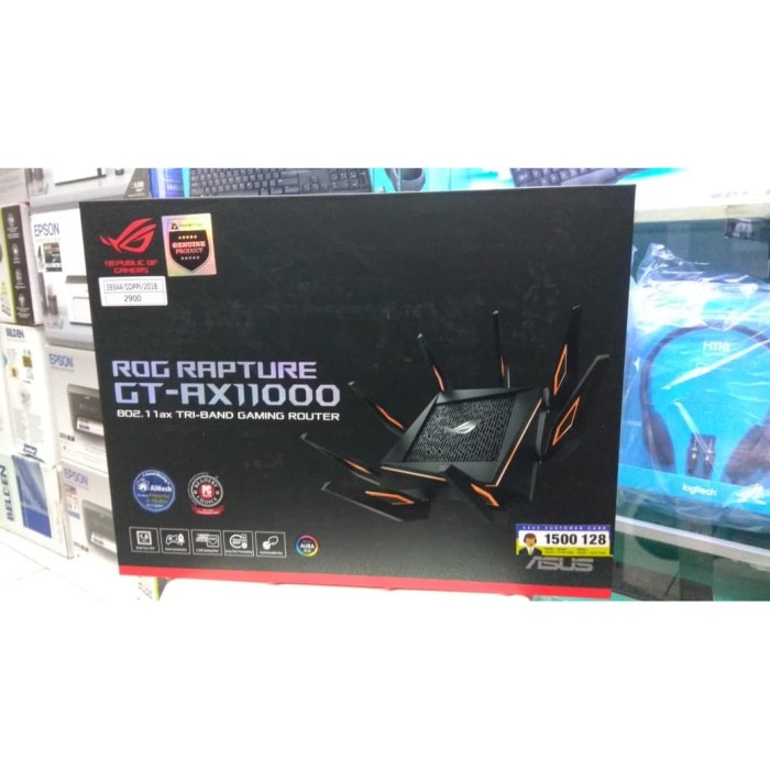 Jual ASUS Wireless GT AX 11000 Wifi Router Gaming | Shopee Indonesia