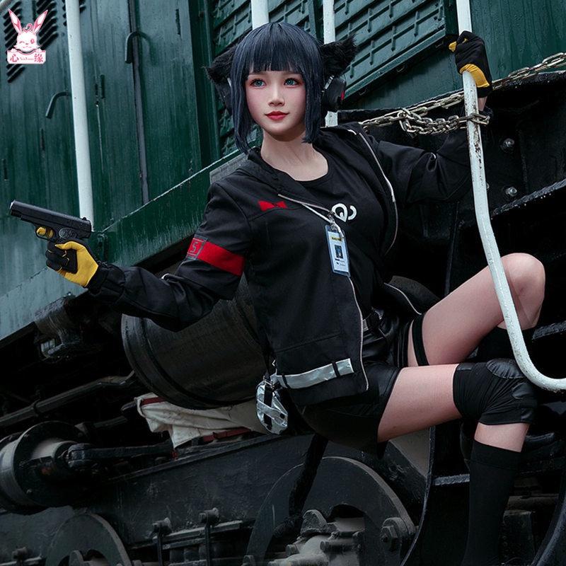 Jual Arknights cosplay Jessica cosplay costue and Jessica wig，Jessica ...