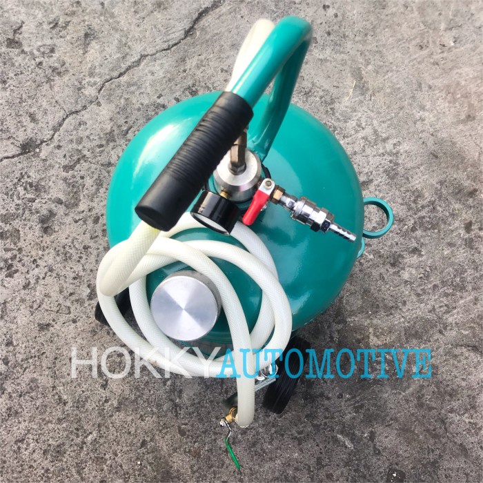 Jual Alat Pompa Oli Gardan Angin + Manometer 24 Liter / Air Lubricator ...