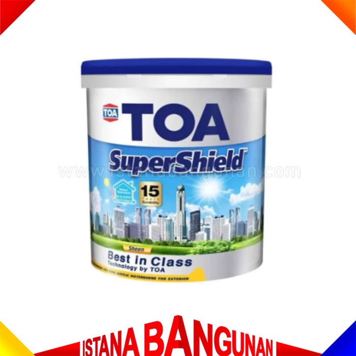 Jual New!! CAT TEMK TOA SUPERSHIELD SHEEN 20 L CAT TINTING EXTERIOR 15 ...