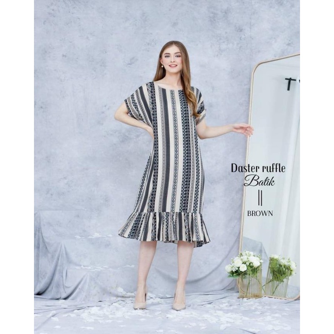Jual NEW DASTER RUFFLE VIRAL MOTIF BATIK TETAP TRENDING DI SHOPEE ...