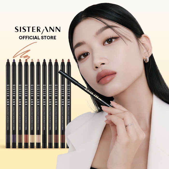 Jual SISTER ANN DOUBLE EFFECT WATERPROOF EYEPENCIL (11 COLORS) | Shopee Indonesia