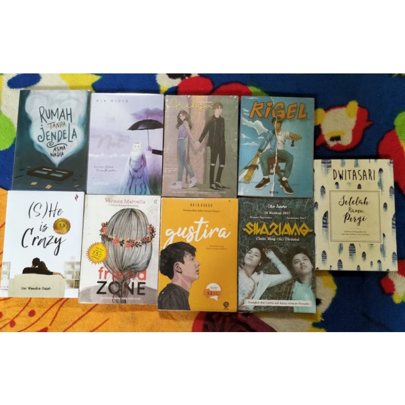 Jual BUKU NOVEL REMAJA RUMAH TANPA JENDELA NEXT AREKSA RIGEL SHE IS ...