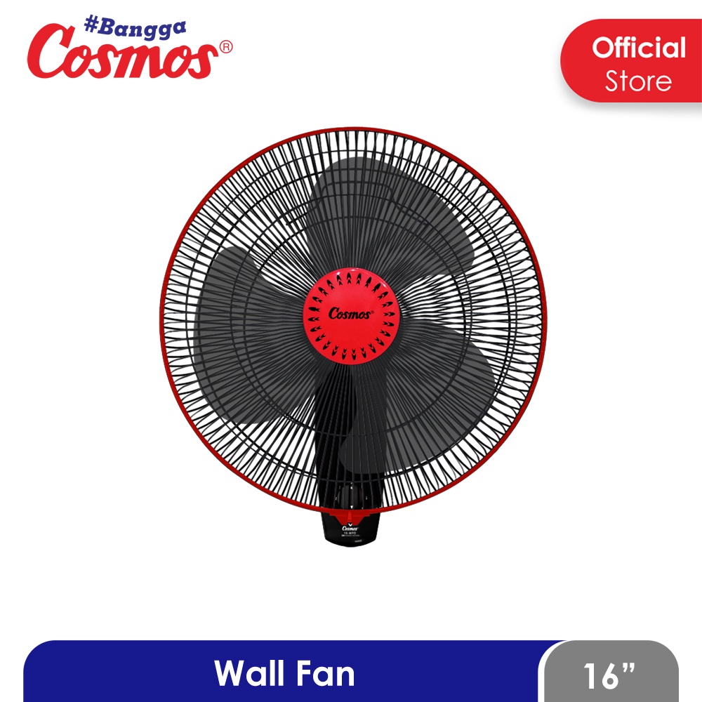 Jual Cosmos Wall Fan 16-WFO RR( RING RED) | Shopee Indonesia