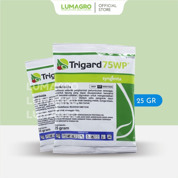 Jual Insektisida Trigard 75WP 25gr Siromazin Pembasmi Serangga Pada ...