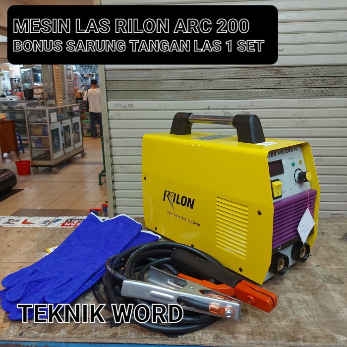 Jual [Original] Mesin Las Rilon Arc 200T Inverter Rilon Arc 200 ...