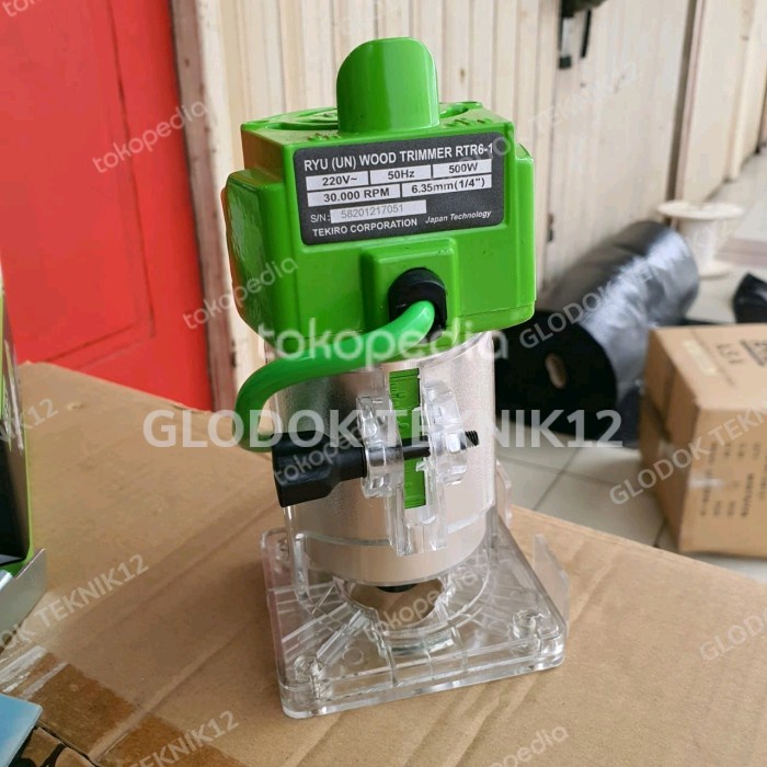 Jual MESIN PROFIL KAYU RYU RTR 6-1 / MESIN TRIMMER ROUTER RYU / WOOD ...