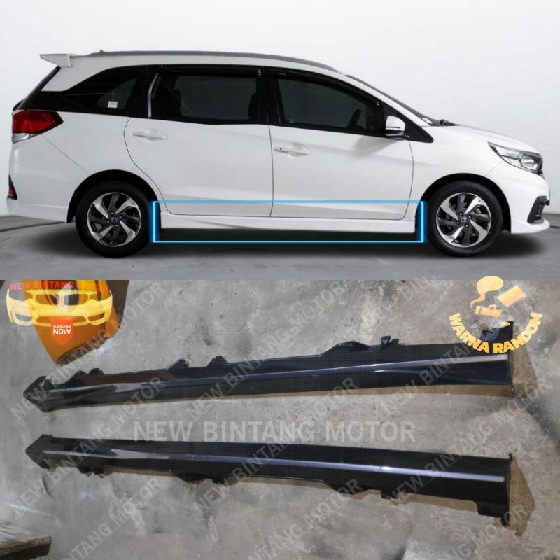 Jual Bodykit samping sideskirt honda mobilio RS 2012 2020 original ...