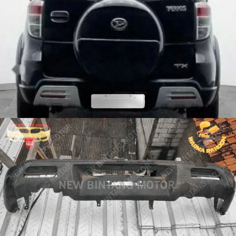 Jual Bodykit belakang daihatsu terios adventure 2012 2014 original ...