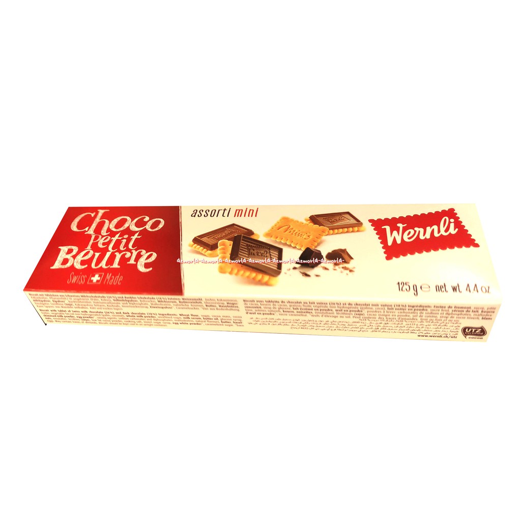 Jual Wernli Choco Petit Beurre 100Gr Sna Celan Coklat Truffet Swiss ...