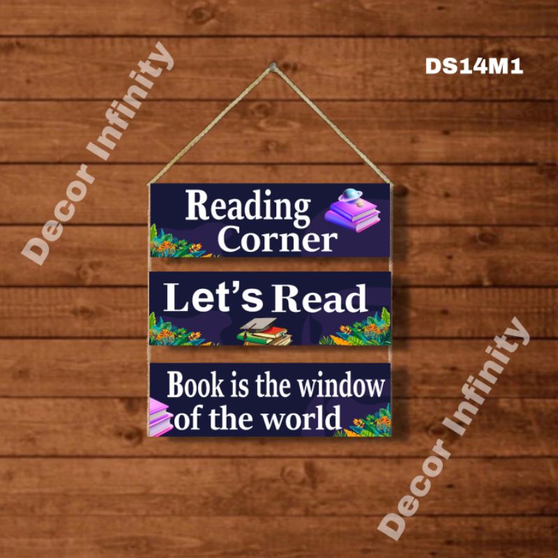 Jual Decor Infinity 20x18cm - Reading Corner 3 Susun Hiasan Pajangan ...