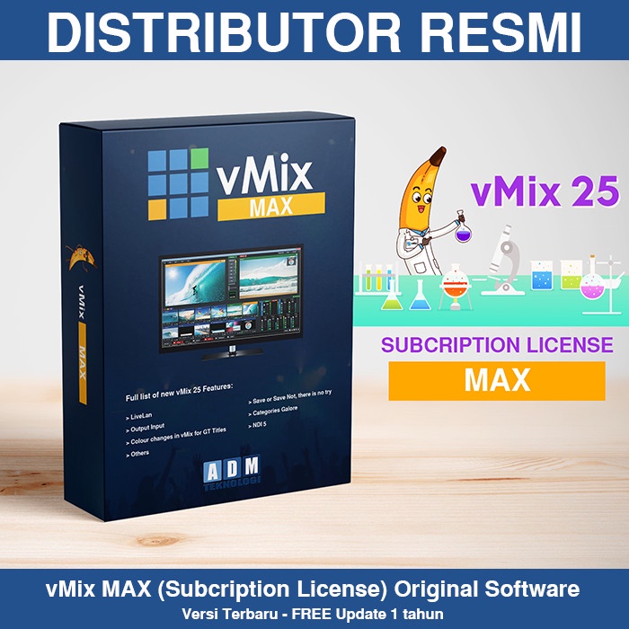 Jual vMix MAX - vMix PRO ( untuk satu bulan ) | Shopee Indonesia