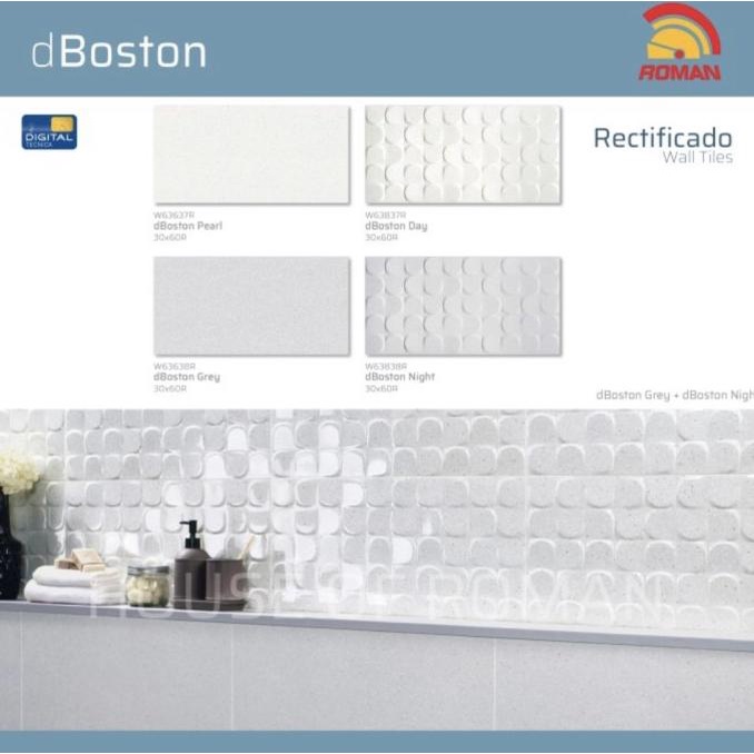 Jual Keramik Dinding Dapur 30x60 Roman/Keramik Dinding Kamar Mandi Putih Harga Miring | Shopee ...