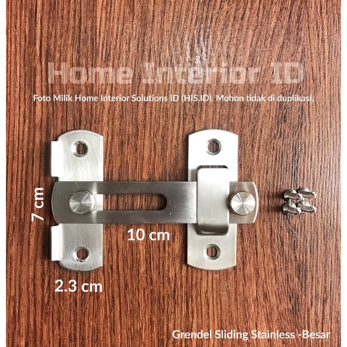 Jual Grendel Sliding Stainless Besar - Grendel Sliding Pintu Geser ...