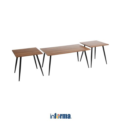 Jual Informa Marley Set Meja Tamu Sisi - Cokelat End Table Meja Kecil ...