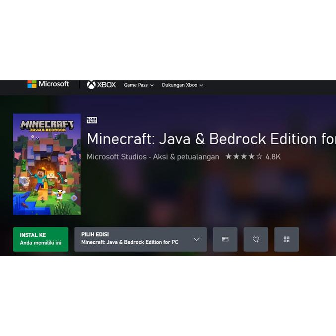 Jual Minecraft Java & Bedrock Edition Original Pc | Shopee Indonesia
