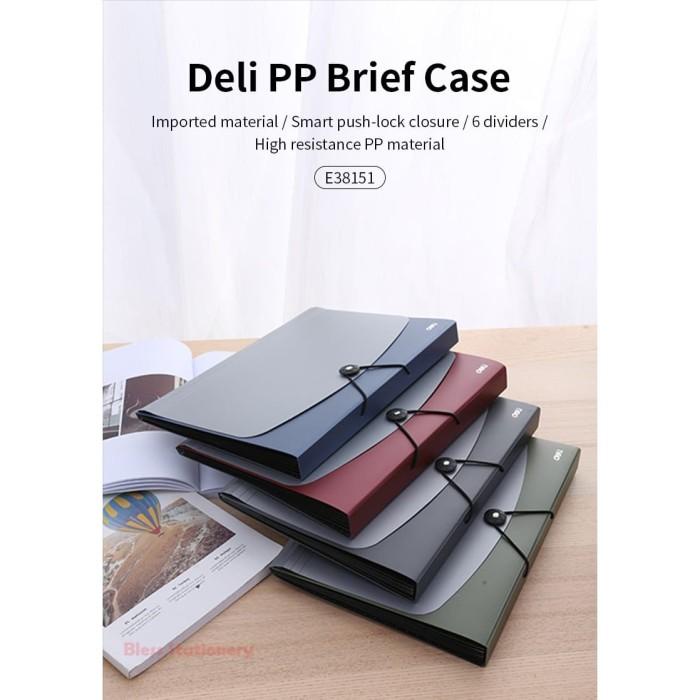 Jual Deli Map Dokumen A4 Dompet Plastik Organizer Map Dompet Dokumen ...