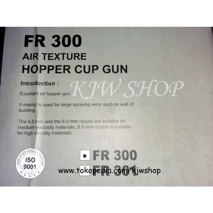 Jual Spray Gun Teksture Fr300 Sped Air Gun Texture Fr-300 3In1 Fr 300 ...