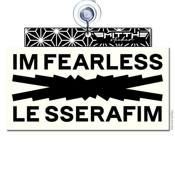 Jual Stiker LE SSERAFIM KPOP lesserafim Cutting Sticker Decal ...