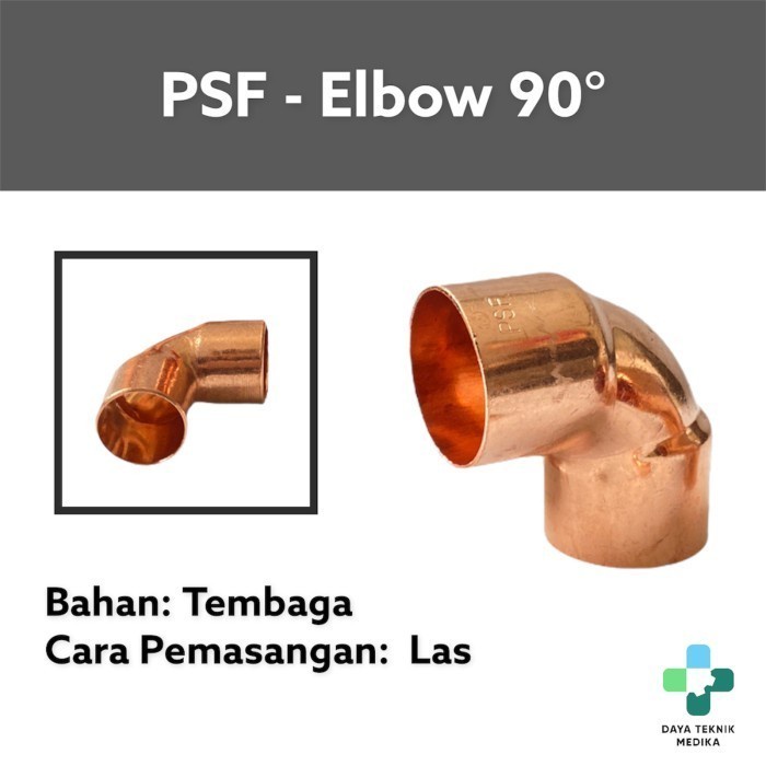 Jual [New] Psf Knee Tembaga 2 5/8 - 90 Derajat - Copper Elbow Terbatas | Shopee Indonesia