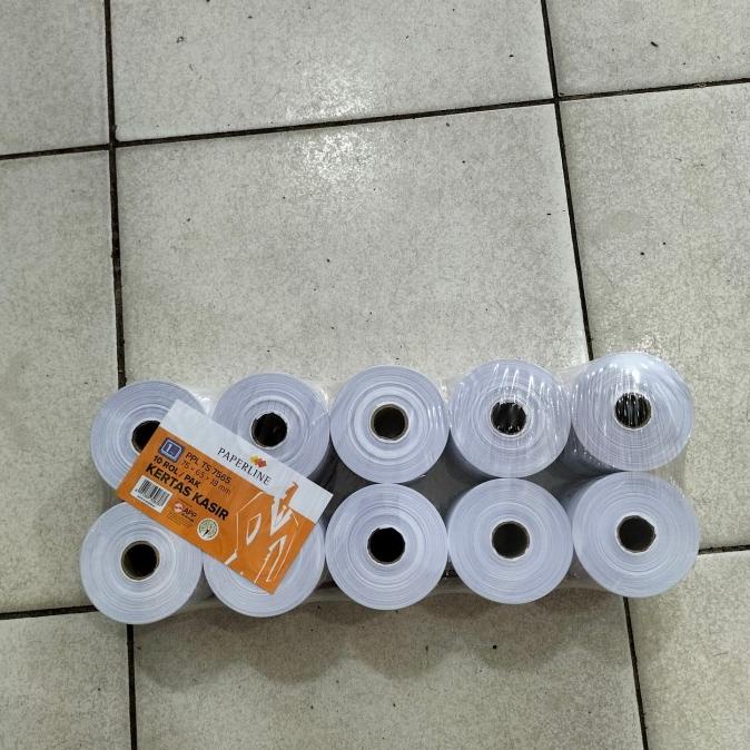Jual Kertas Kasir/Struk/Paper Roll TS 75 mm x 65 mm x 18 mm Paperline ...