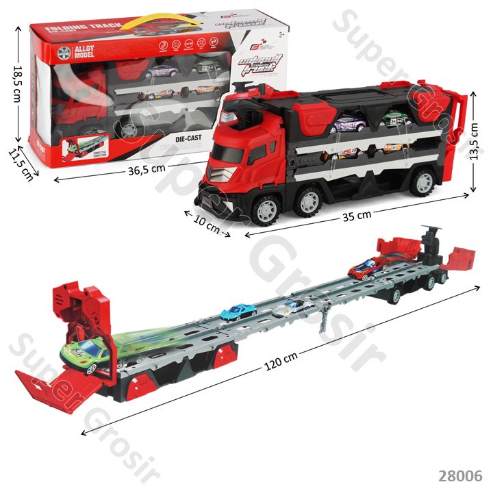 Jual Mainan Truk Towing Truk Tronton F/C 2 In 1 Track Mobil 2 Jalur ...