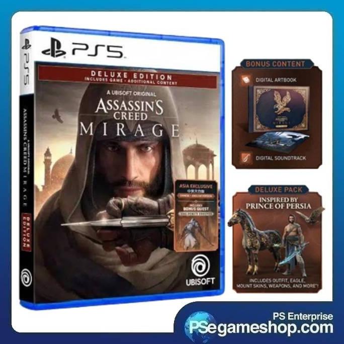 Jual PS5 Assassins Creed Mirage Deluxe Edition (R3/English) | Shopee Indonesia