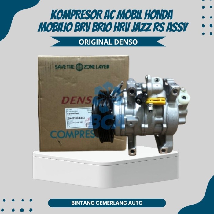 Jual Kompresor Ac Mobil Mobilio Assy Komplit Original Lengkap | Shopee ...
