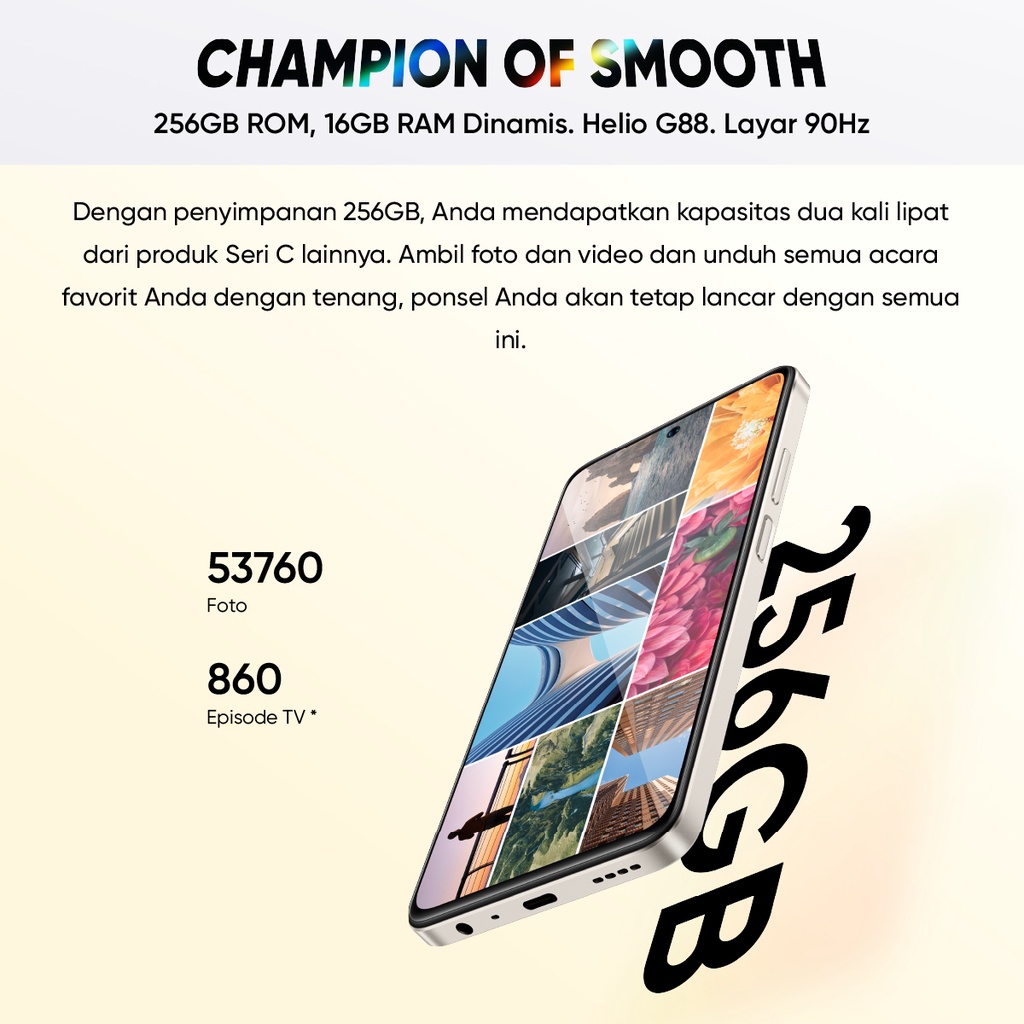 Jual realme C55 6GB+6GB* | 128GB (64MP AI Camera | Up to 12GB Dynamic RAM | 33W SUPERVOOC Charge ...