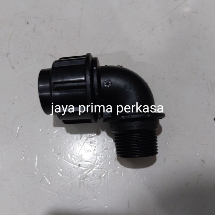 Jual [Original] Male Thread Elbow Hdpe Drat 75Mm X 21/2 Inch / Elbow ...