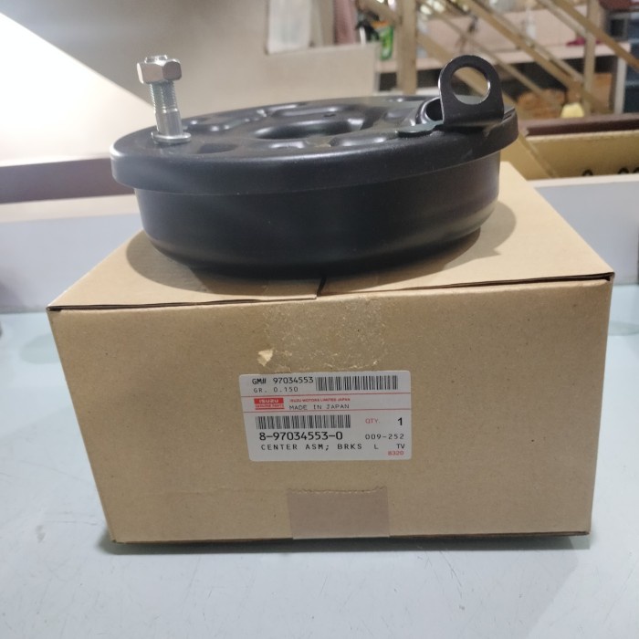 Jual [Baru] Spare Part Tromol Rem Tangan Assy Set Drum Brake Isuzu Elf ...