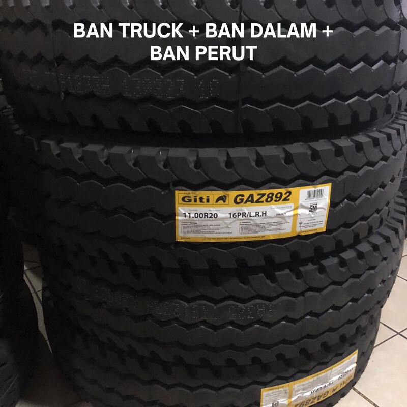 Jual Ban truck 1100 r20 16pr GITI GAZ892 kawat radial 11.00-20 | Shopee Indonesia