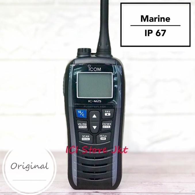 Jual Radio HT Icom M25 Marine (Original) | Shopee Indonesia