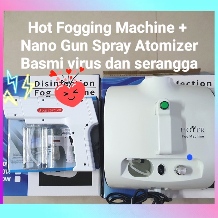 Jual Promo Hot Fogging Machine & Nano Spray Gun Basmi & Cegah Virus ...