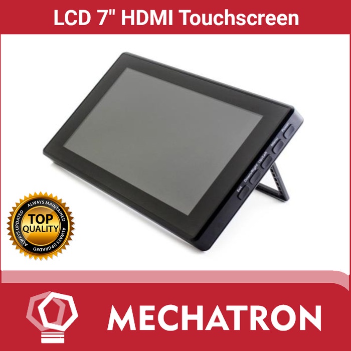Jual Lcd 7 Inch 7" Hdmi Touchscreen + Case Raspberry Pi Display Monitor ...
